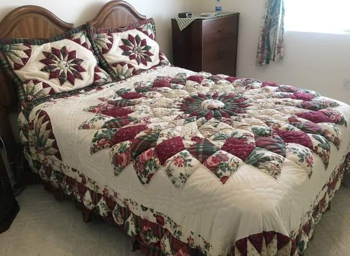 Giant Dahlia Quilt – Tutorial